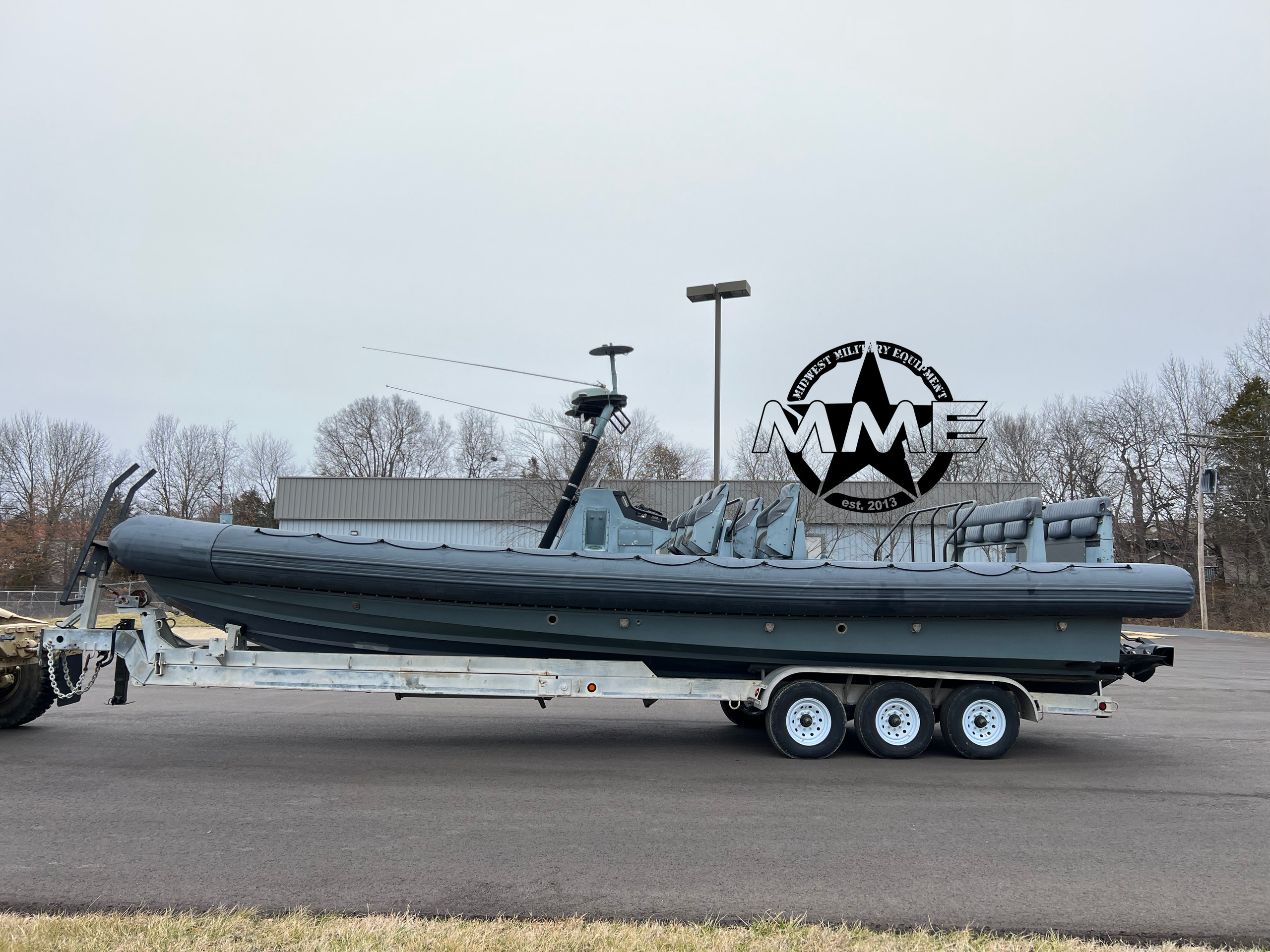 USMI 11 Meter Naval Special Warfare Rigid Inflatable Boat