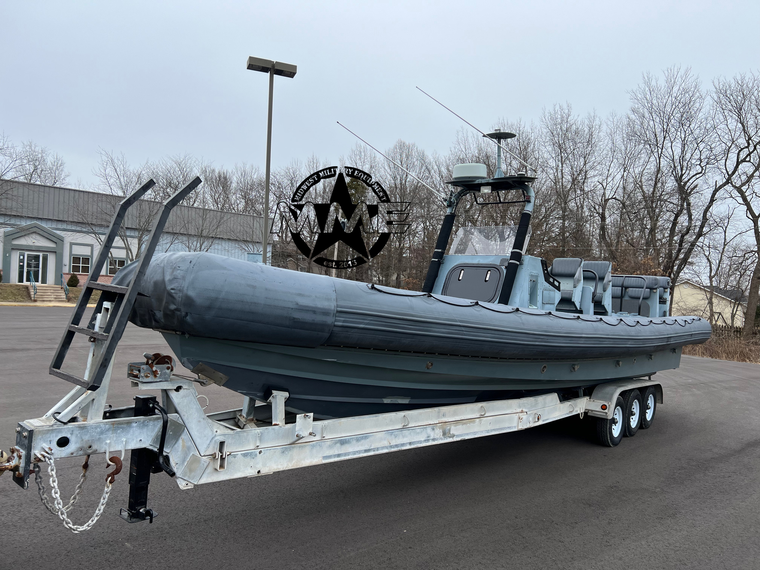 USMI 11 Meter Naval Special Warfare Rigid Inflatable Boat