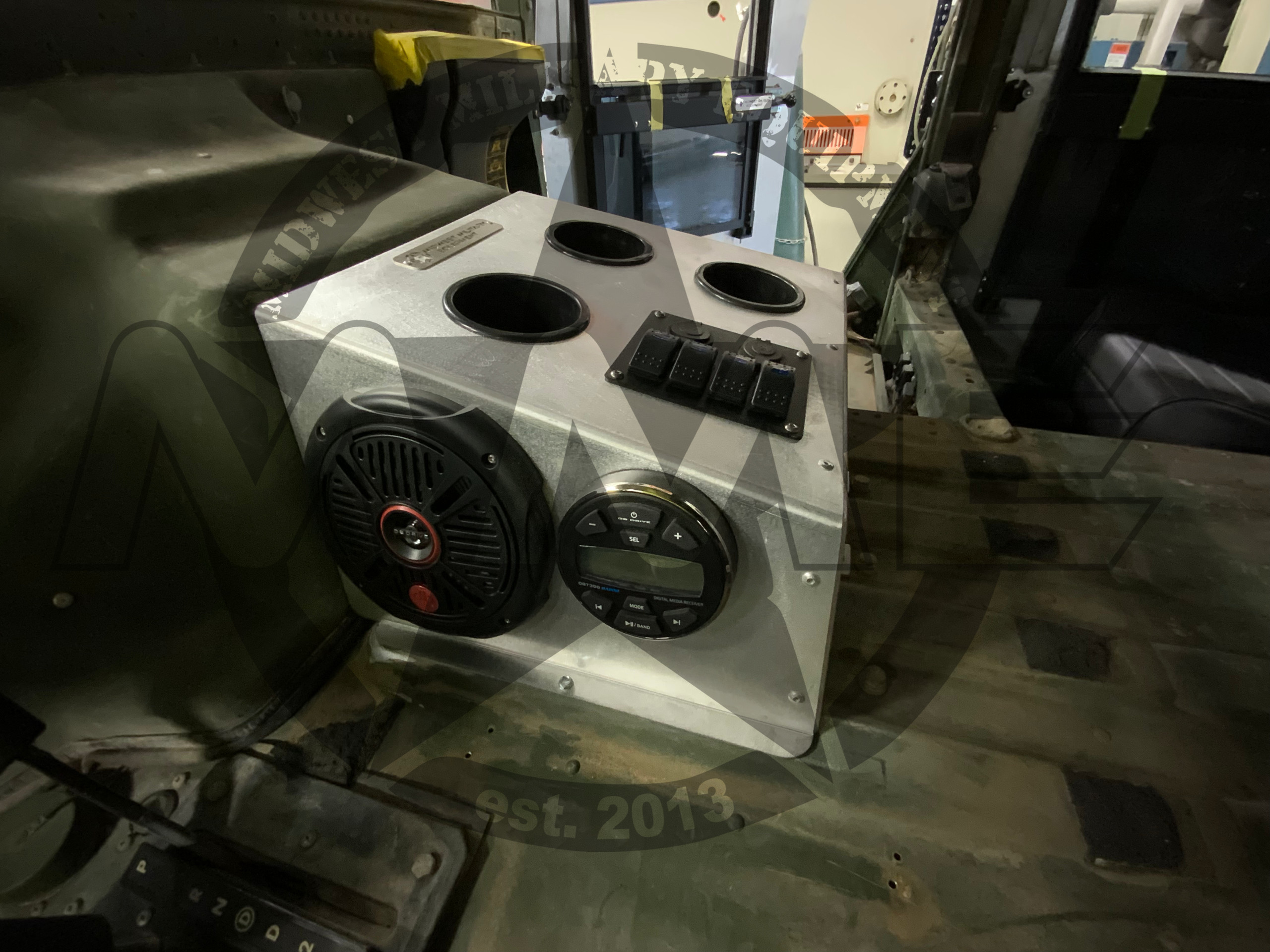 Marine Grade Radio System For Turbo HMMWV/ HUMVEE