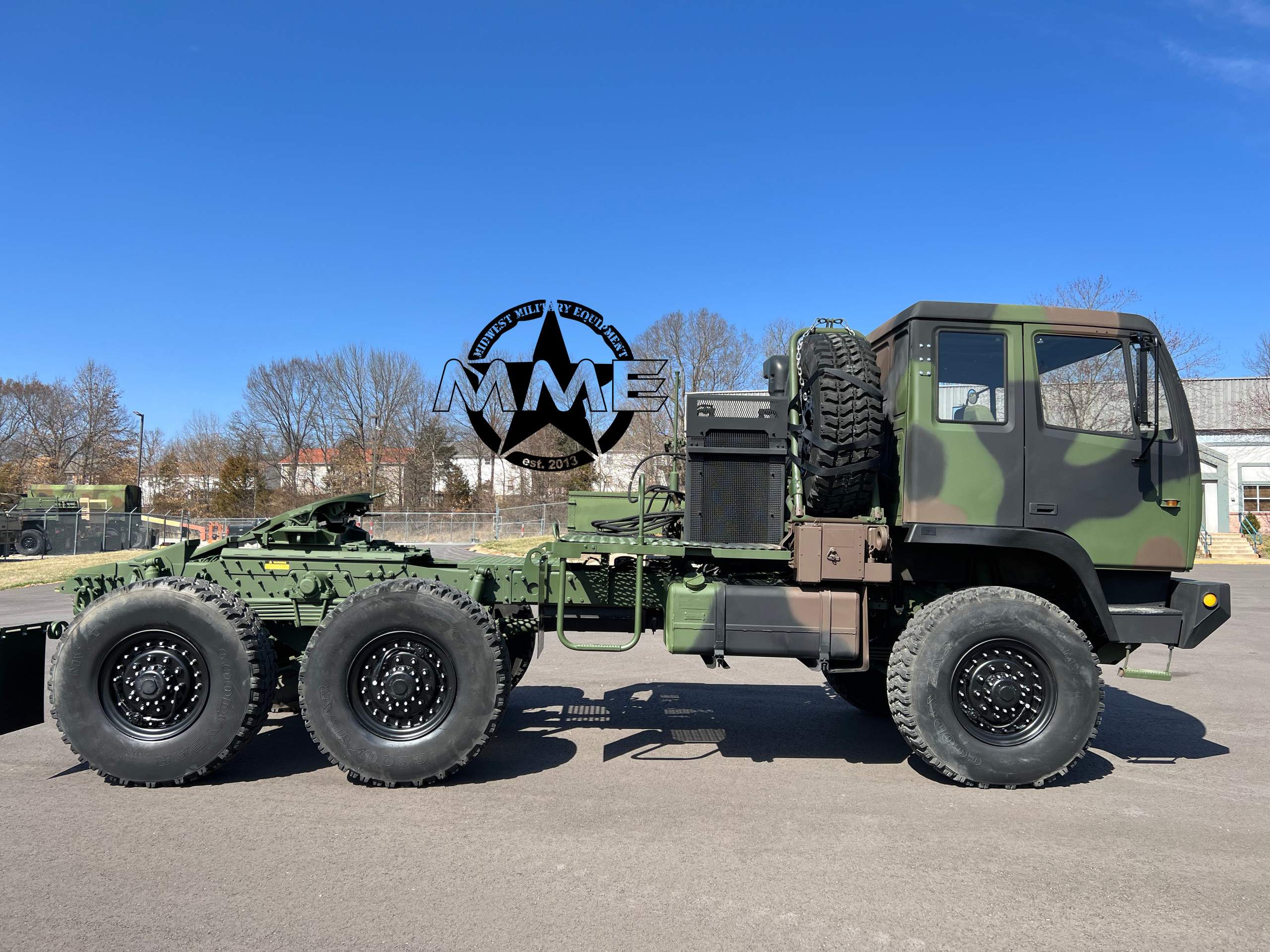 2001 Stewart & Stevenson M1088A1 5 Ton 6 x 6 Military Truck Tractor ...