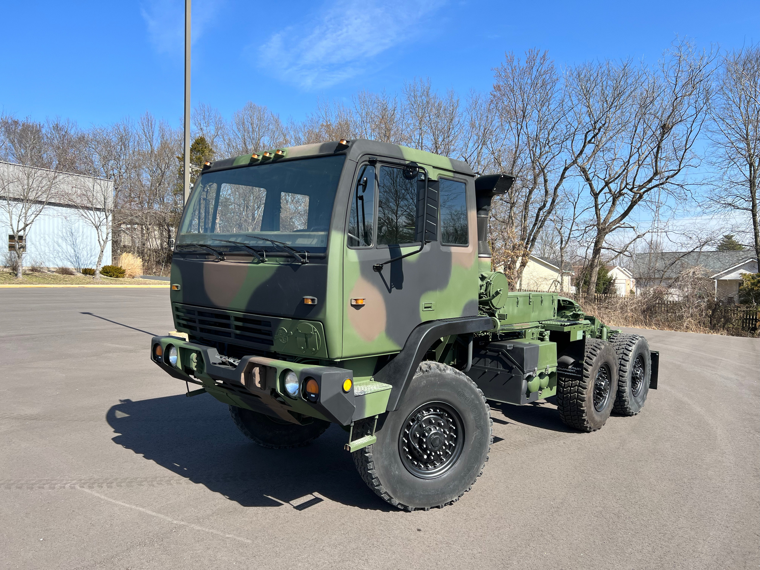 2001 Stewart & Stevenson M1088A1 5 Ton 6 x 6 Military Truck Tractor Semi