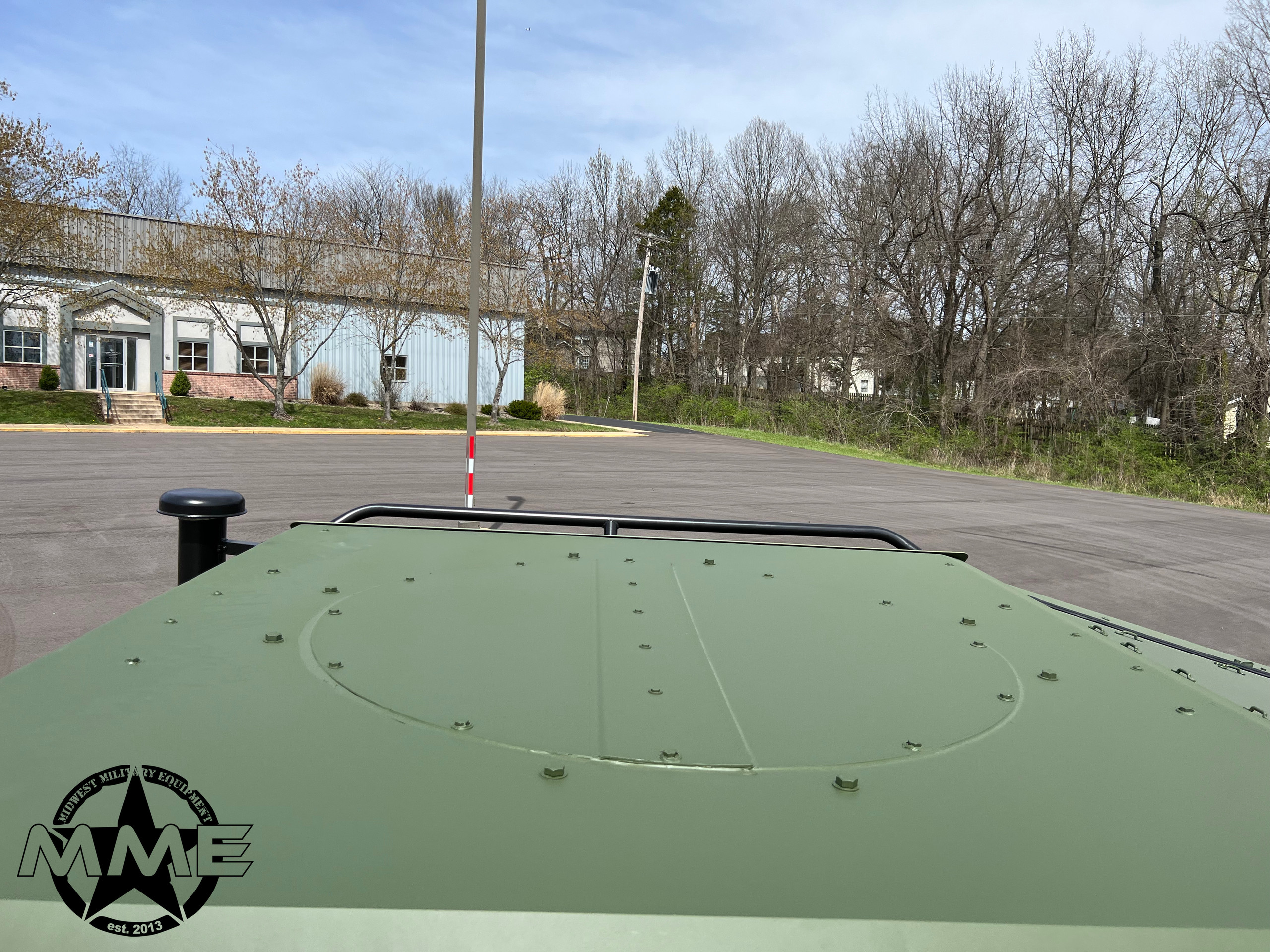 Turret Hole Cover For Factory Aluminum Hard Top Roofs