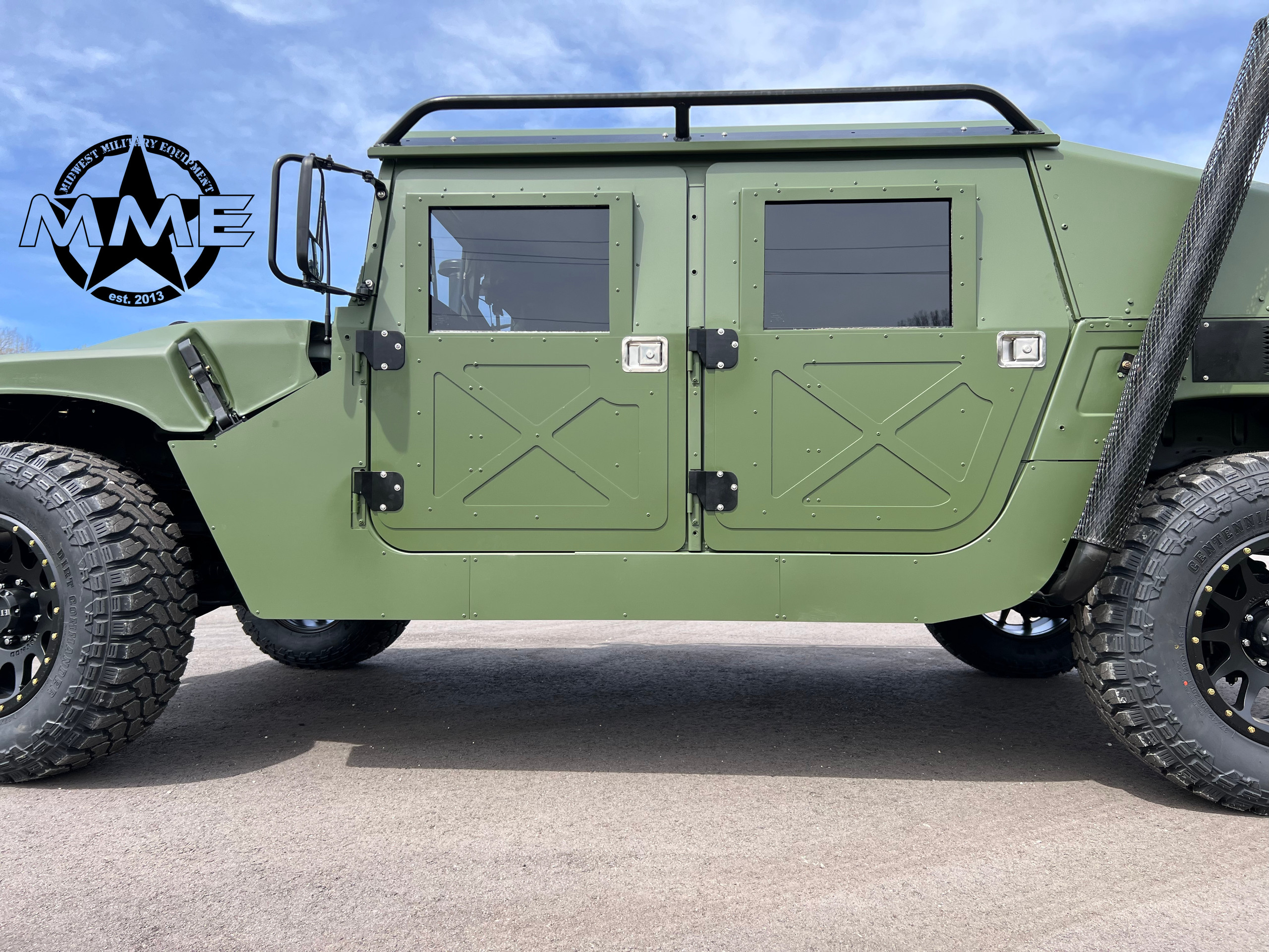 Roof Grab Bar(Pair)For Humvee/HMMWV