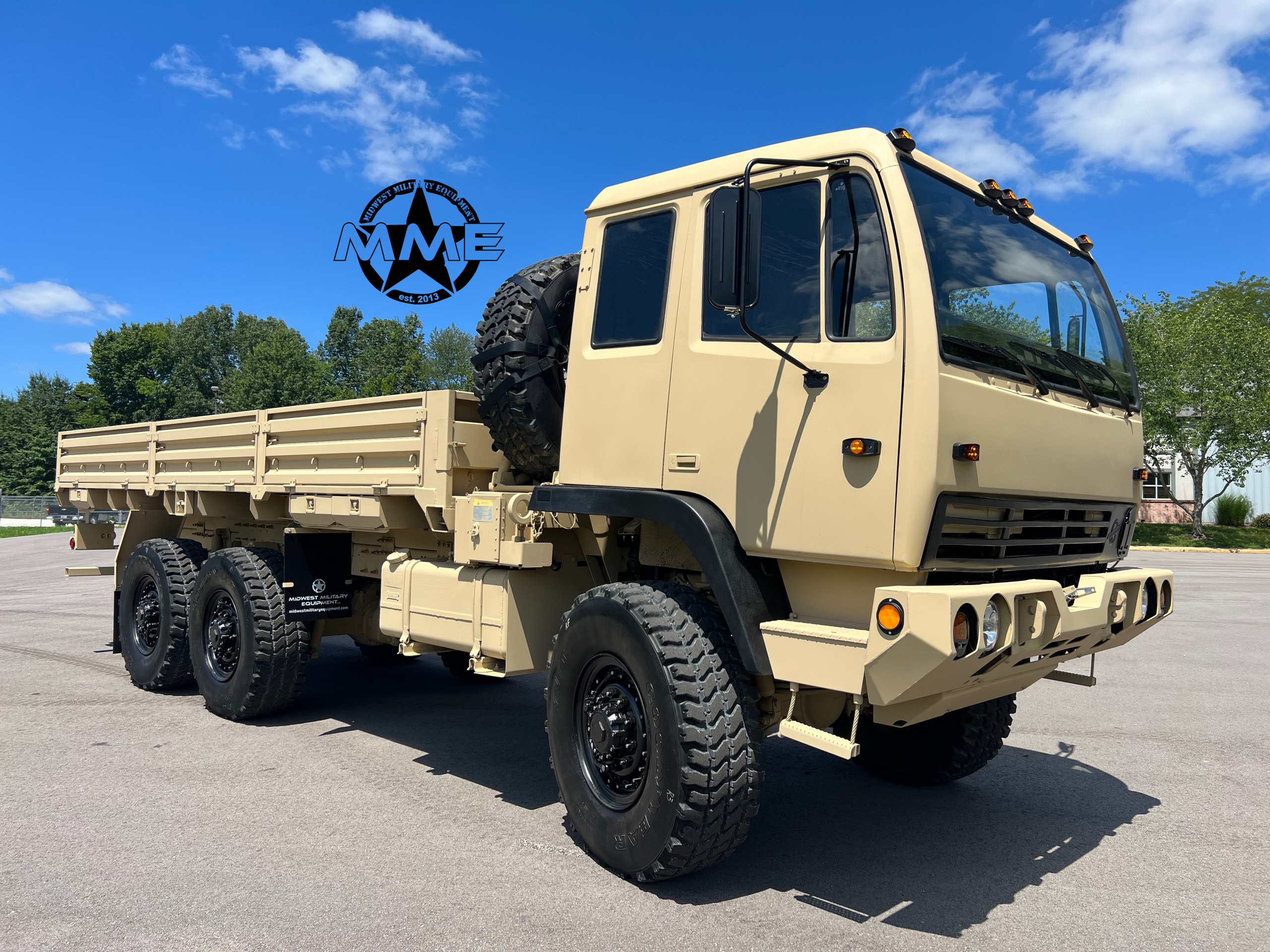 2000 Stewart & Stevenson M1085A1 MTV 6 x 6 Long Wheel Base Cargo Truck