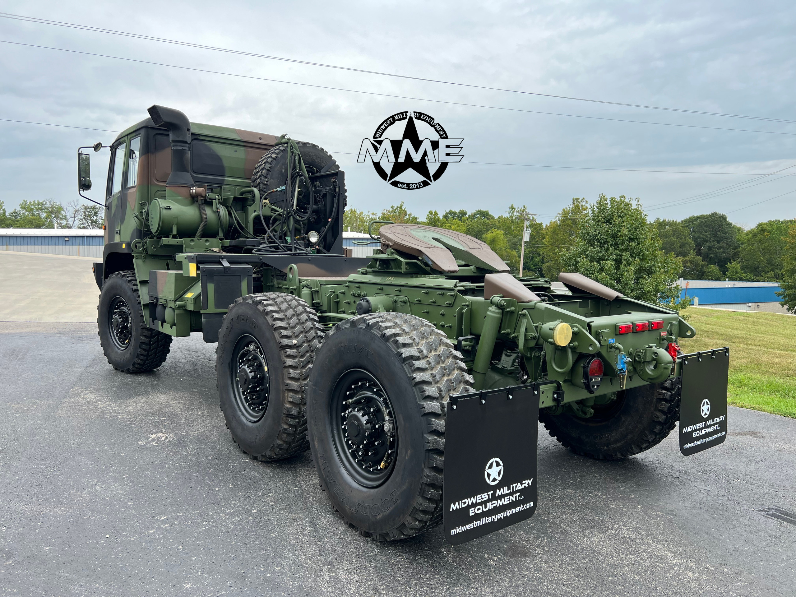 2003 Stewart & Stevenson M1088A1 5 Ton 6 x 6 Military Truck Tractor Semi