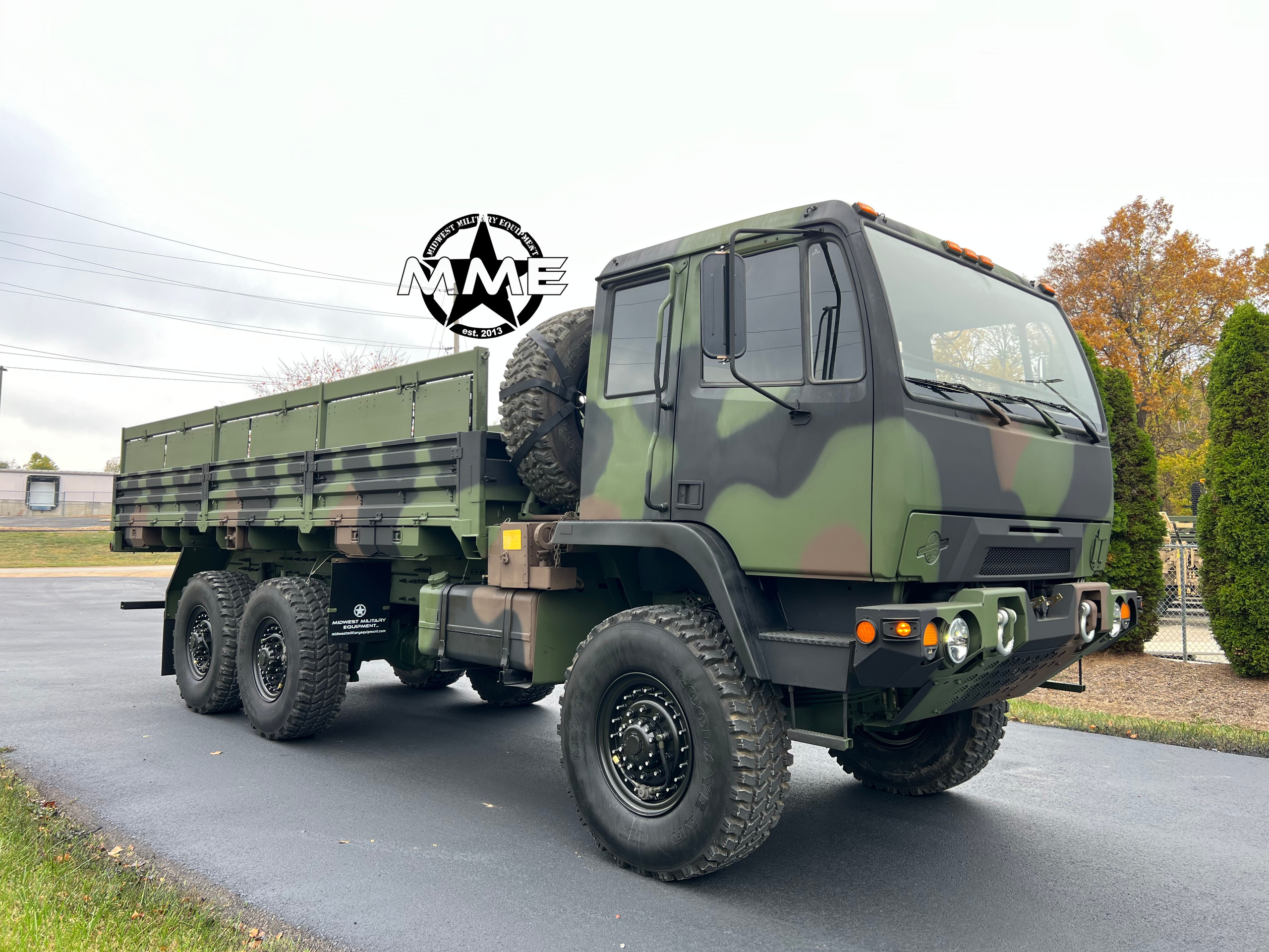 2007 Stewart & Stevenson M1096A1R MTV 6x6 Long Wheel Base Cargo Truck