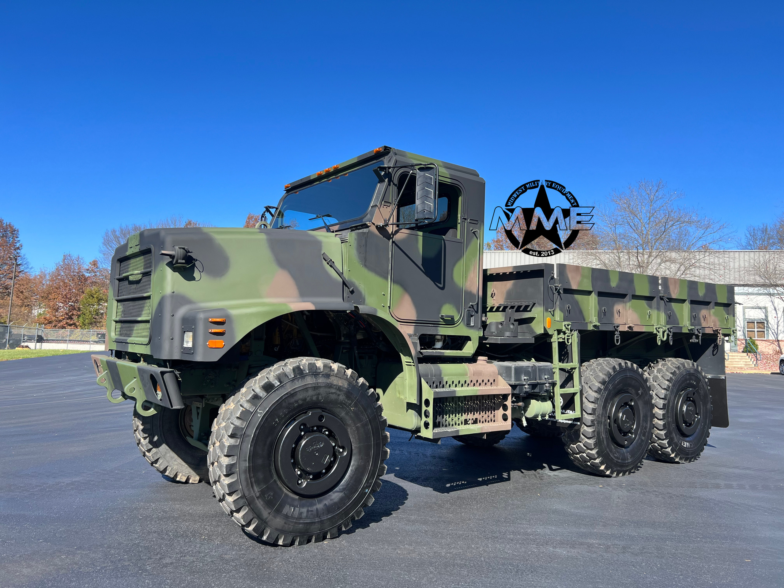2001 Oshkosh MK23 MTVR 7 Ton 6x6 Cargo Truck