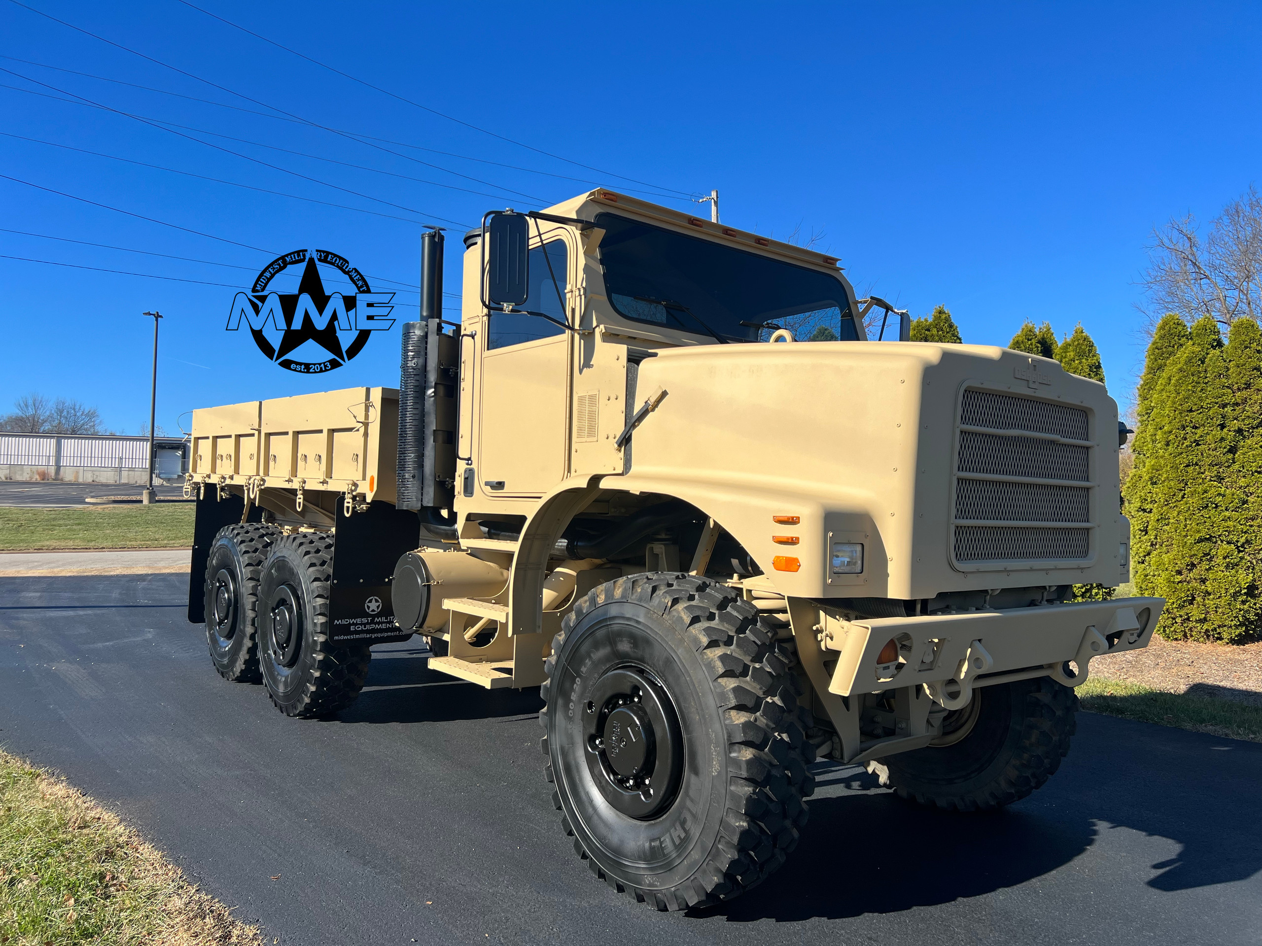 2001 Oshkosh MK23 MTVR 7 Ton 6x6 Cargo Truck