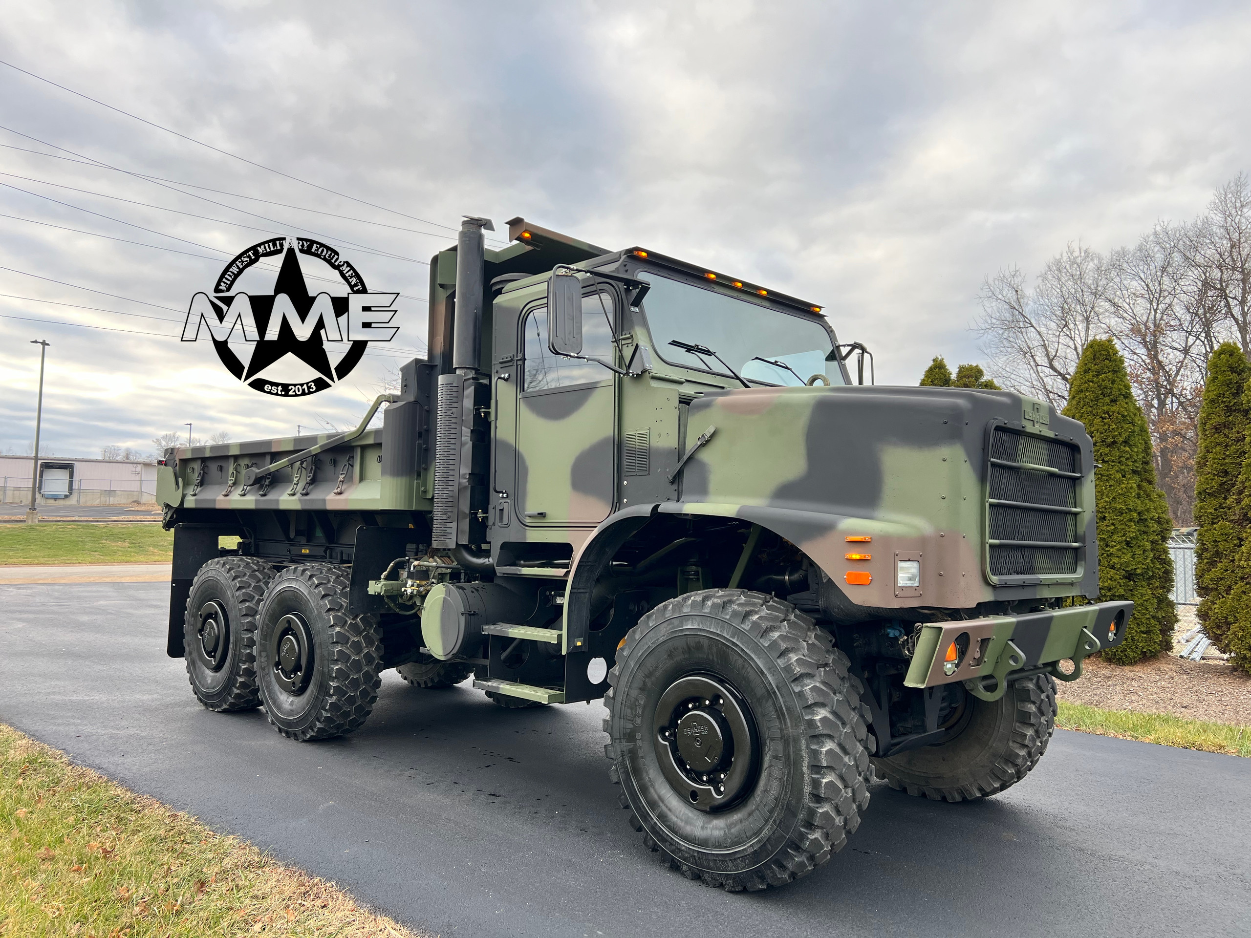 2001 Oshkosh MK23 MTVR 7 Ton 6x6 Cargo Truck