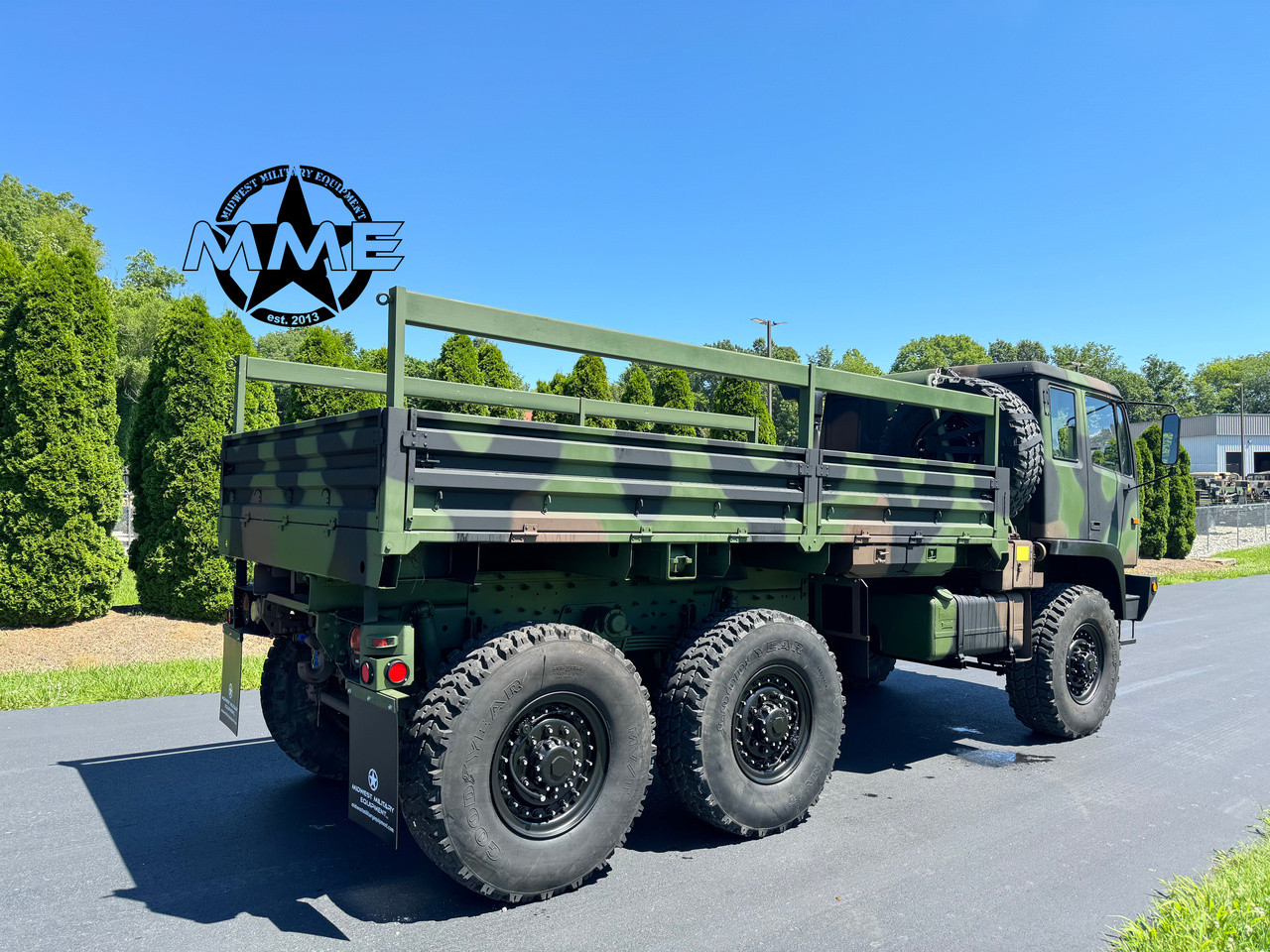 2003 Stewart & Stevenson M1083a1 MTV 5 Ton 6 X 6 Military Cargo