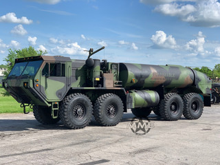 1987 M984E1 Oshkosh HEMTT 8 X 8 Truck With Material Handling Crane
