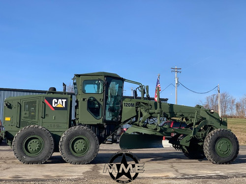2011 Cat 120M Motor Grader ( 33 Original Hours!!) - Midwest Military ...