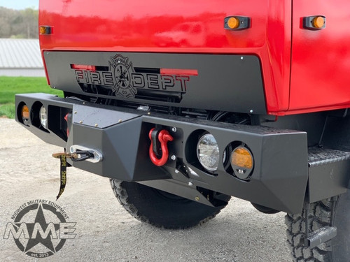 HD Front Winch Bumper For LMTV/MTV/FMTV - Midwest Military Equipment