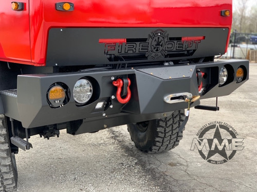 HD Front Winch Bumper For LMTV/MTV/FMTV - Midwest Military Equipment