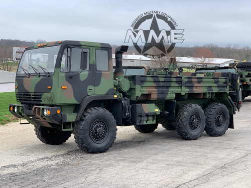 2004 STEWART & STEVENSON M1084A1 6X6 5 TON CARGO TRUCK WITH REAR ...