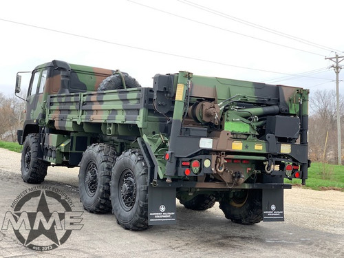 2004 STEWART & STEVENSON M1084A1 6X6 5 TON CARGO TRUCK WITH REAR ...