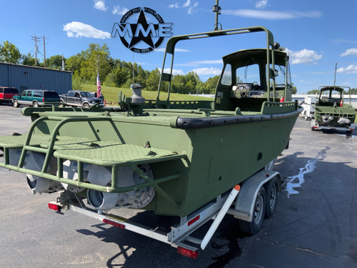 2007 Silver Ships MKII Bridge Erection Boat w/Cummins Turbo Diesel ...