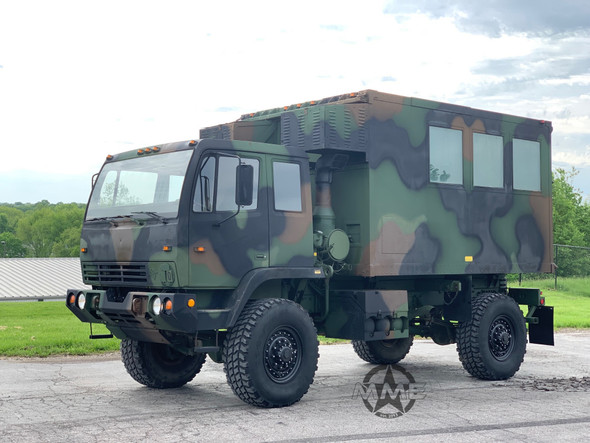 SOLD M1079 Stewart & Stevenson 4x4 2 1/2 Ton Camper Truck - Midwest ...