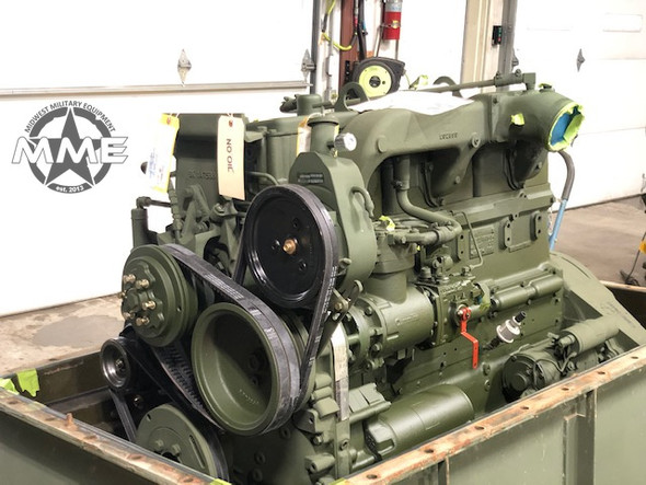 Complete Cummins NHC 250 855ci Diesel Engine - Midwest Military Equipment