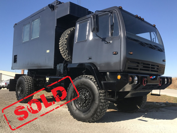 M1079 2 1/2 Ton LMTV Stewart & Stevenson 4x4 Camper Truck - Midwest ...