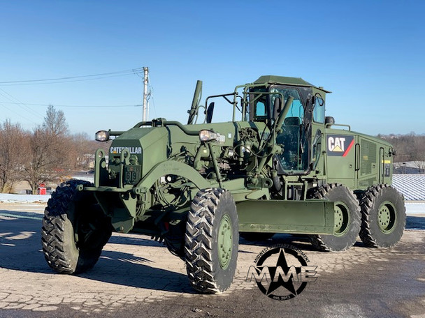 2010 Cat 120M Motor Grader (286 Original Hours) - Midwest Military ...