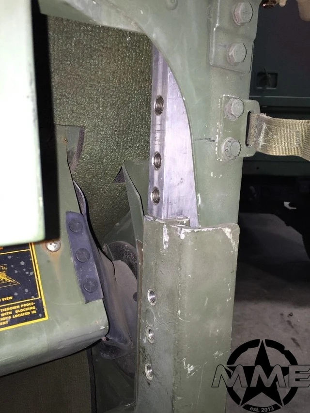 Armor Door Mount Bracket FOR Hmmwv Humvee M1025 M1043 M1114 M1113 M1151 ...