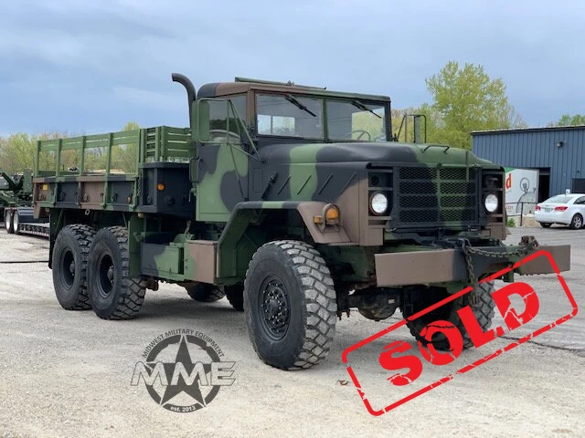 M925A2 5 TON MILITARY 6 X 6 Cargo TRUCK WITH WINCH