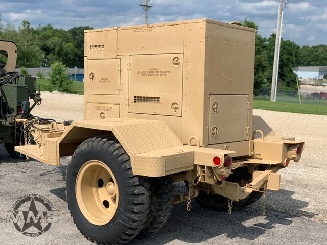15 KW MEP-804A DIESEL MILITARY TACTICAL QUIET GENERATOR ( 110 Hours)