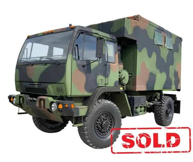 M1082 2 1/2 Ton LMTV / FMTV Drop Side Trailer - Midwest Military Equipment