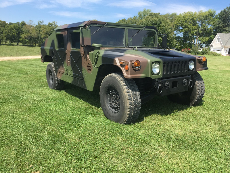 MME Built M1123 Humvee HMMWV With 1/4" Aluminum Slant Back Kit SOLD ...