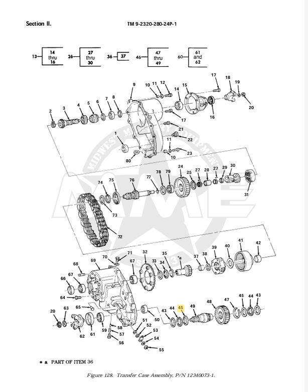 SPACER PLATE ANTI ROTATION SEAT