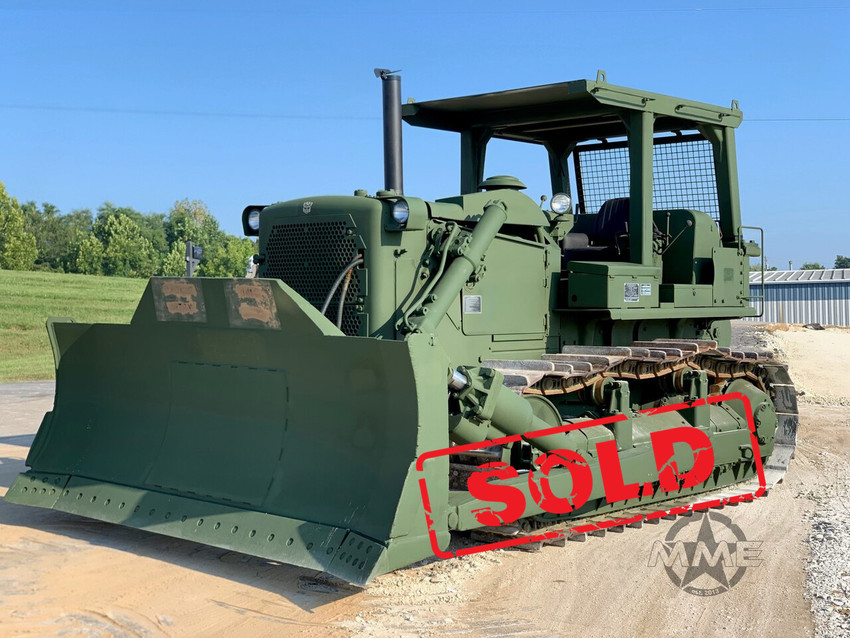 Caterpillar Ex-Military D7-F Dozer With Hyster Rear Winch