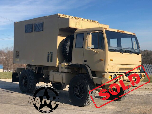2009 BAE Systems M1081A1R LMTV 4X4 Truck With Air Conditioning & M1079 ...