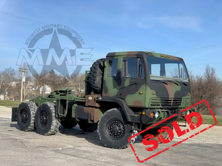 1998 Stewart & Stevenson M1088 Military MTV 6x6 Tractor Truck