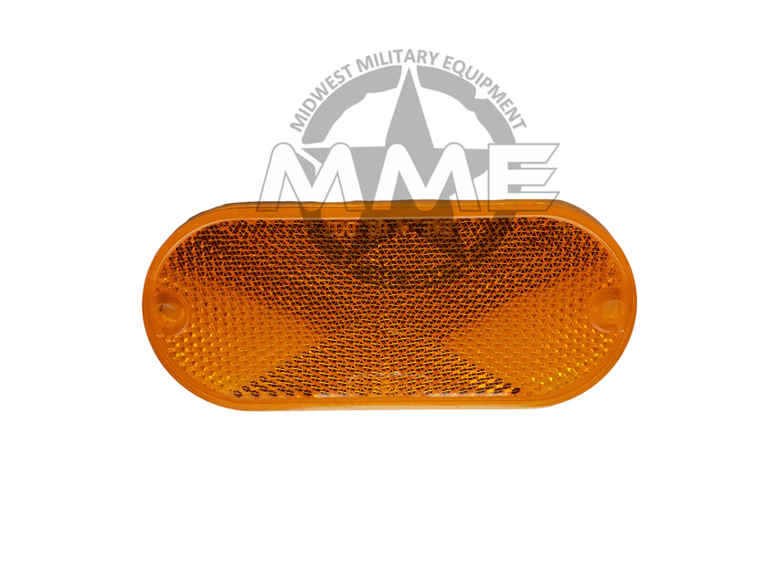 Replacement Military Amber Reflector - Midwest Military Equipment