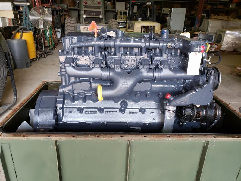 Complete Cummins NHC250 855ci Diesel Engine . - Midwest Military Equipment