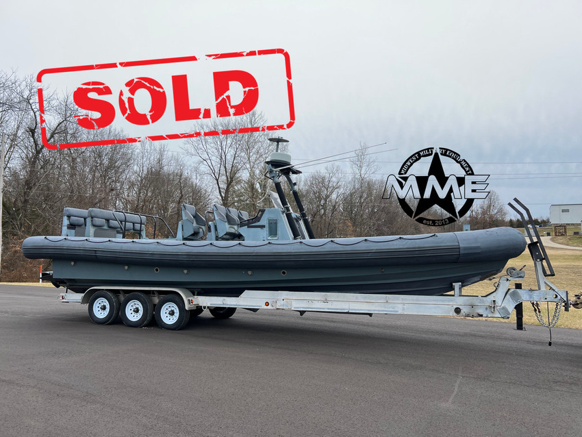 USMI 11 Meter Naval Special Warfare Rigid Inflatable Boat