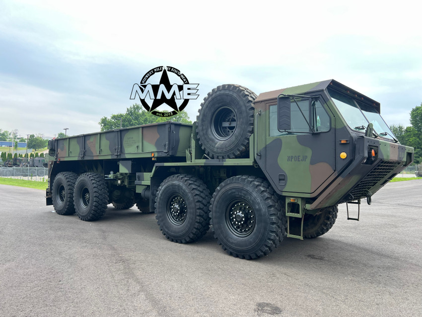 2006 M1120A2 Oshkosh HEMTT 8X8 Truck With LHS Hook Lift System W/AC ...
