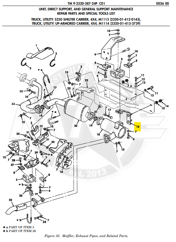 Heat Shield Bracket Assembly