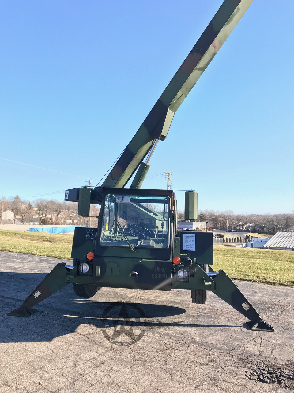 Koehring (TEREX) LRT 110 7.5 Ton Capacity 4X4 Rough Terrain Crane