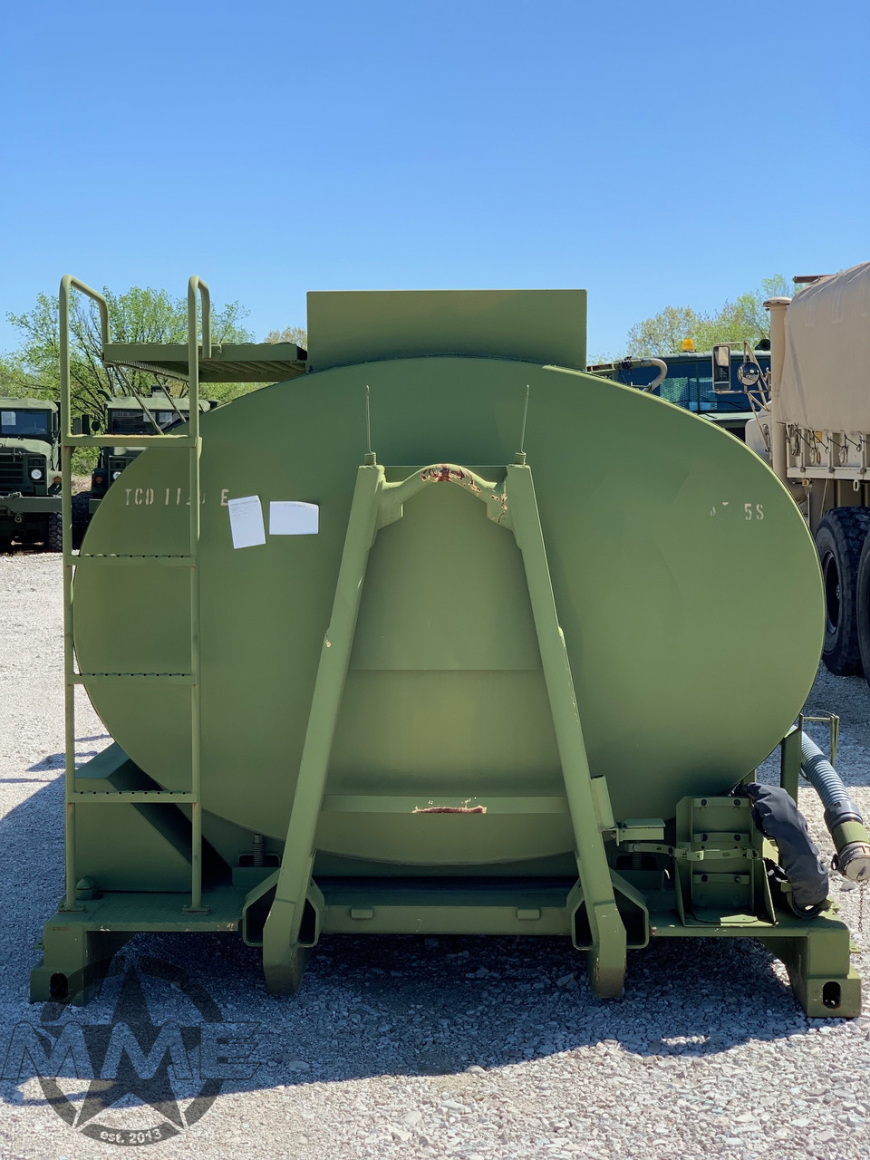Etnyre Black-Topper Asphalt Distributor Body