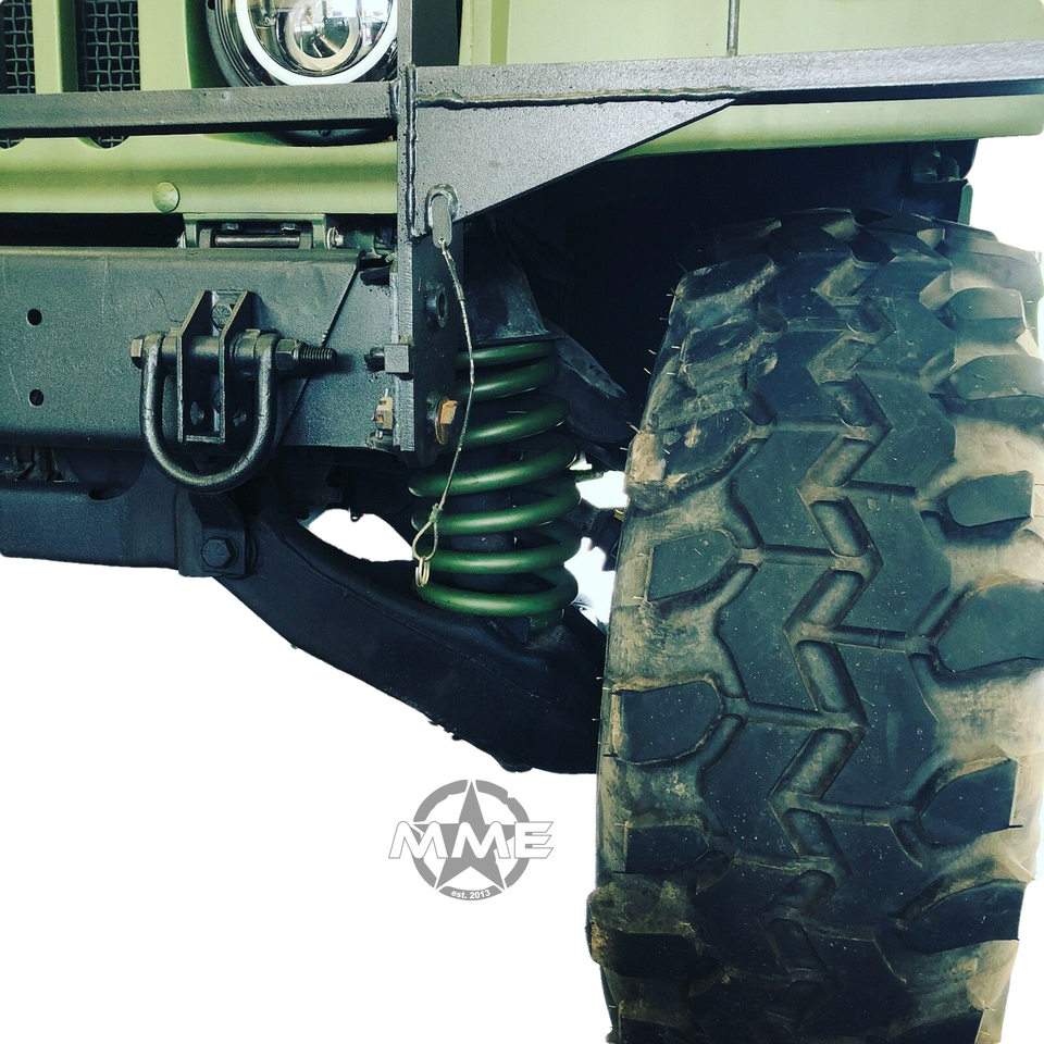 Leveling Springs For M998 HMMWV/Humvee 30% lighter, 1.5"-2" lift(Set of 4)