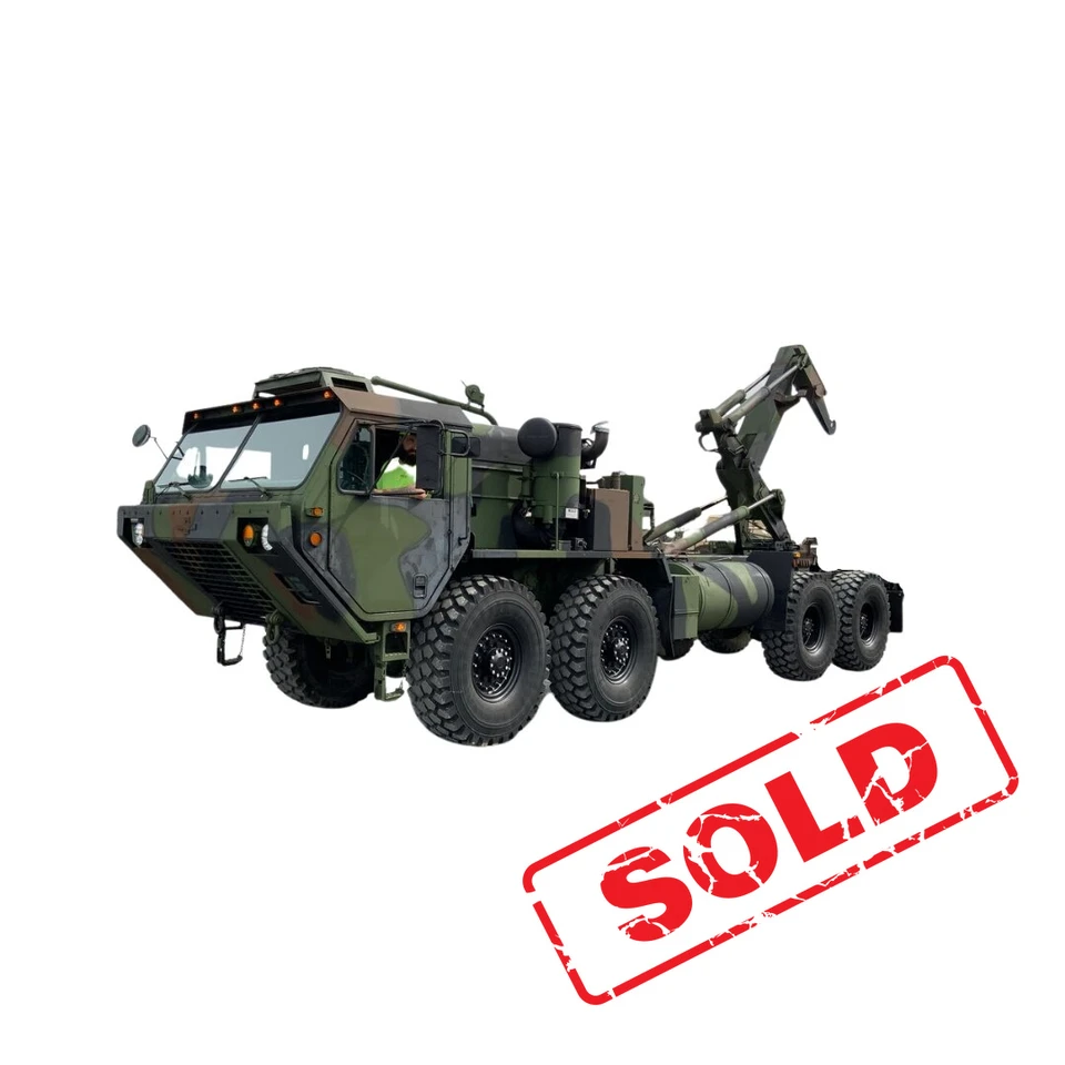 2007 Oshkosh M1120A2 HEMTT 8X8 Truck With LHS Hook Lift System W/ Air ...