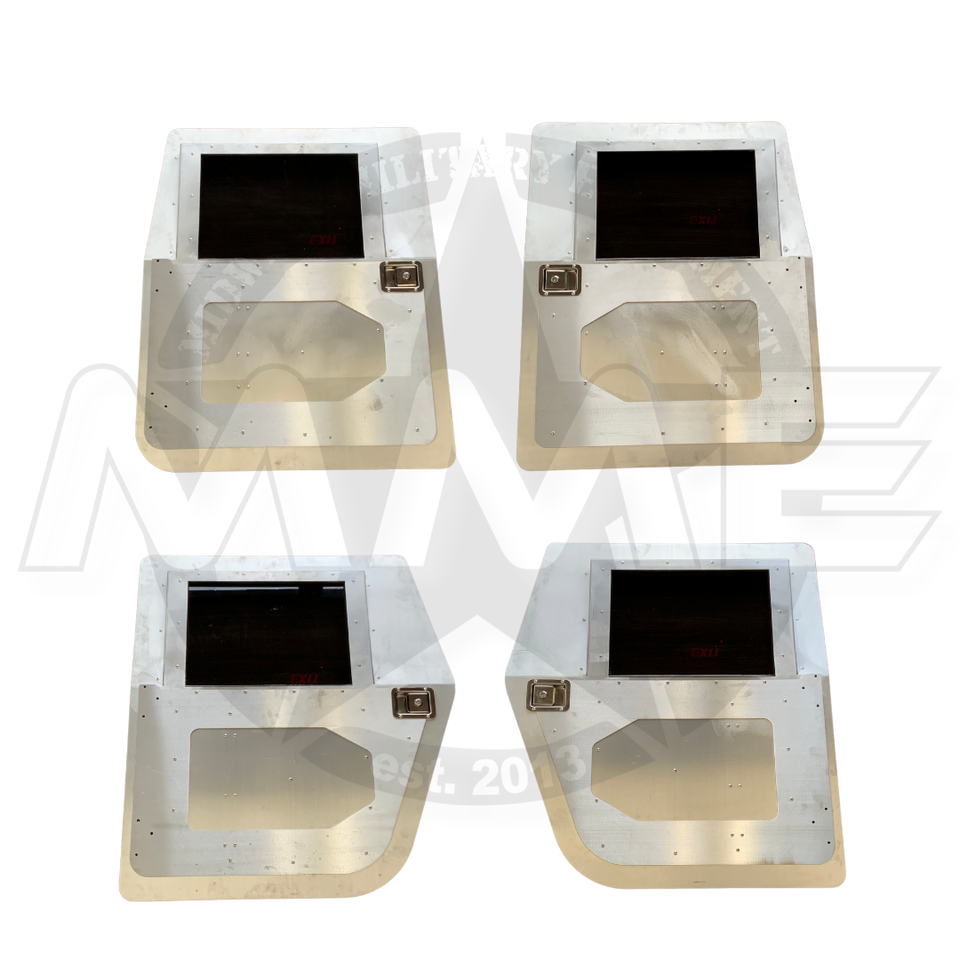 1/8" Aluminum Hard Top and 4 Door Kit With Slide Windows for HMMWV/ Humvee