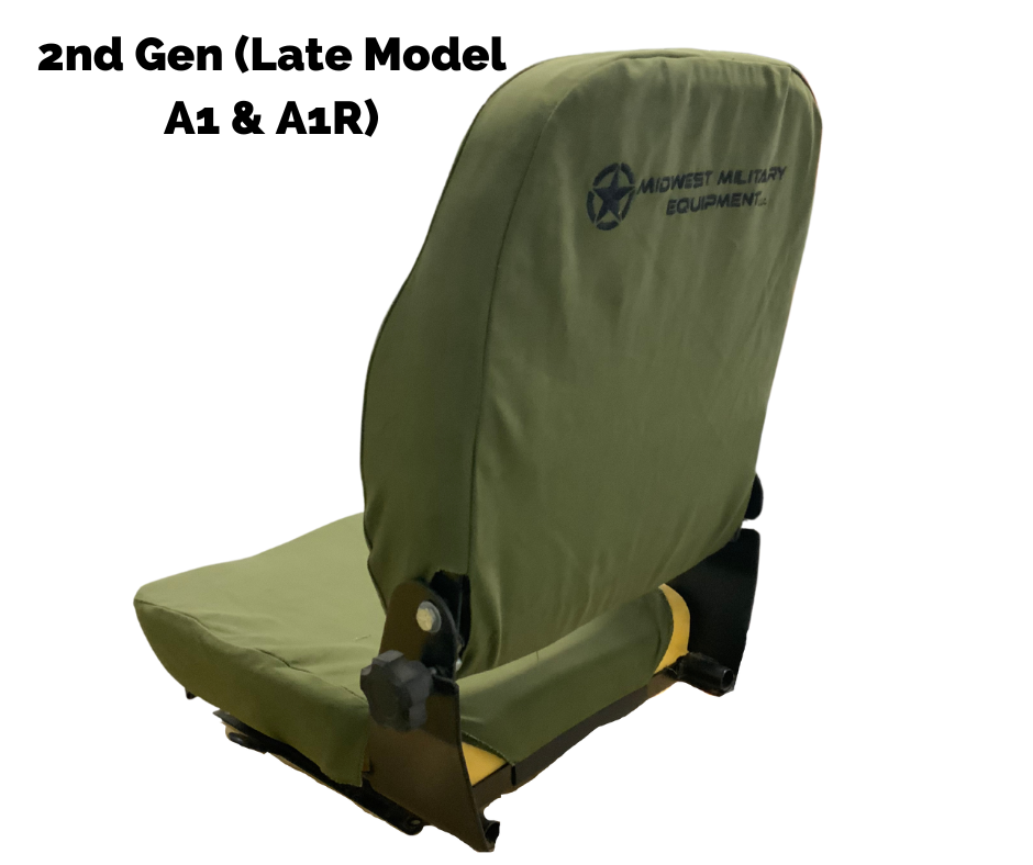 Replacement LMTV/FMTV/MTV GREEN Seat Cover set ( 1 Seat)