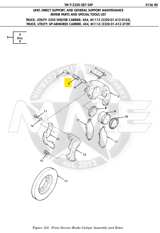 Brake Caliper Bushing