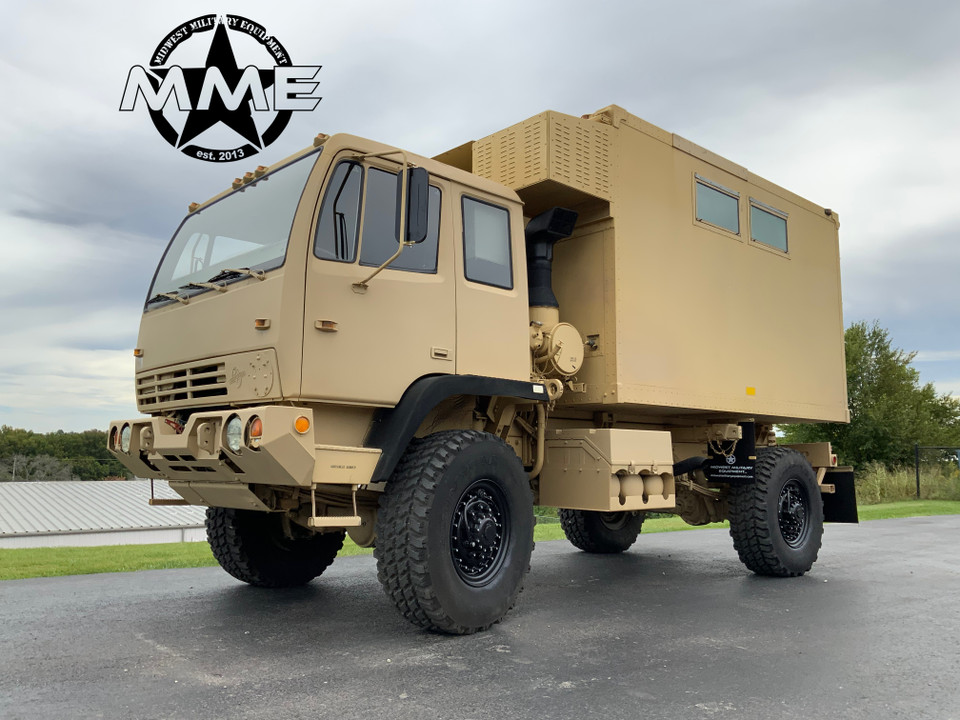1998 Stewart & Stevenson M1079 2 1/2 Ton 4X4 LMTV Camper Truck