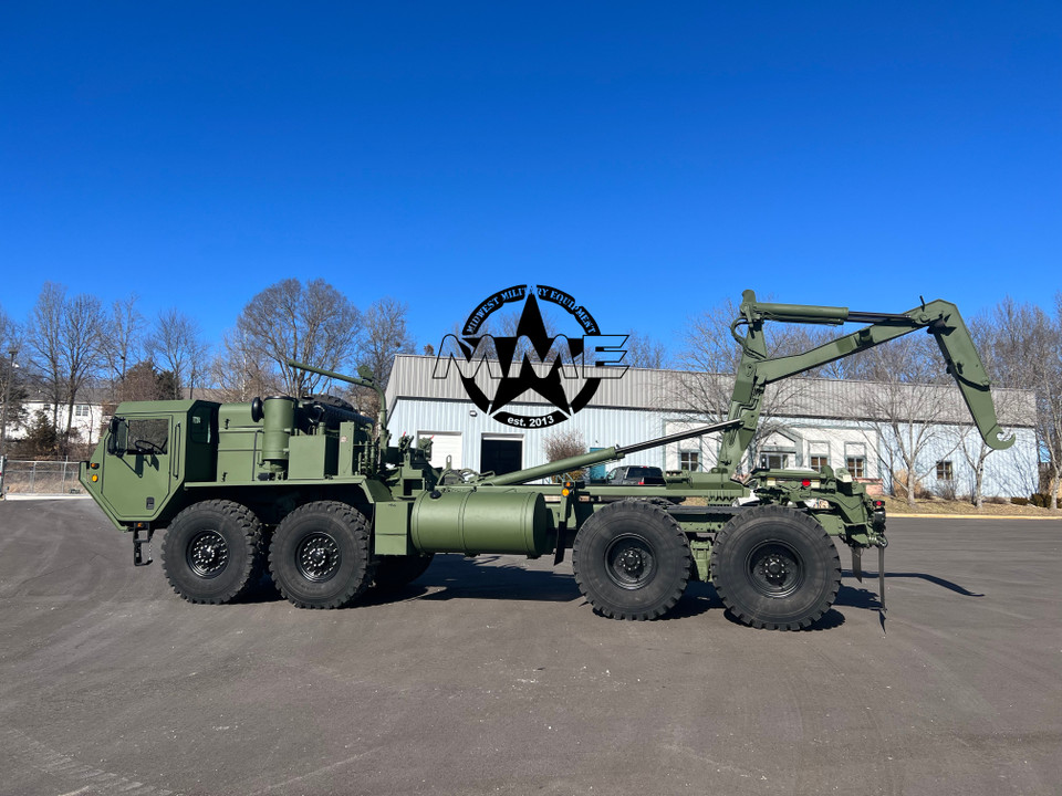 2007 Oshkosh M1120A2 HEMTT 8X8 Truck With LHS Hook Lift System W/ Air ...
