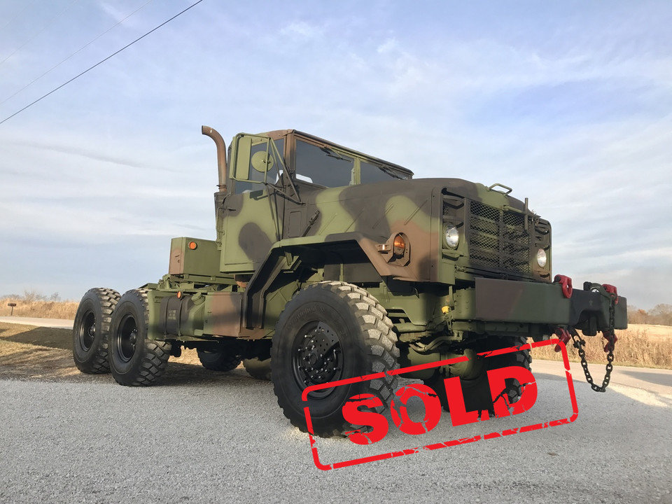 1990 BMY M932a2 Military 6x6 Semi 20,000LB winch 5 ton