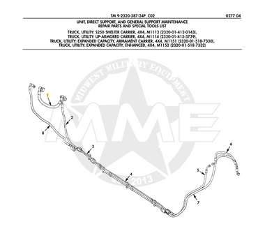 HOSE COND TO COMPRESSOR